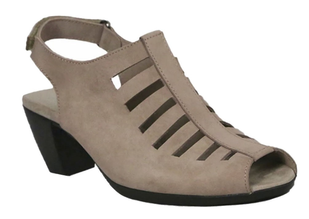 Abby Taupe Nubuck | Munro | European Shoe Shop, Winnipeg